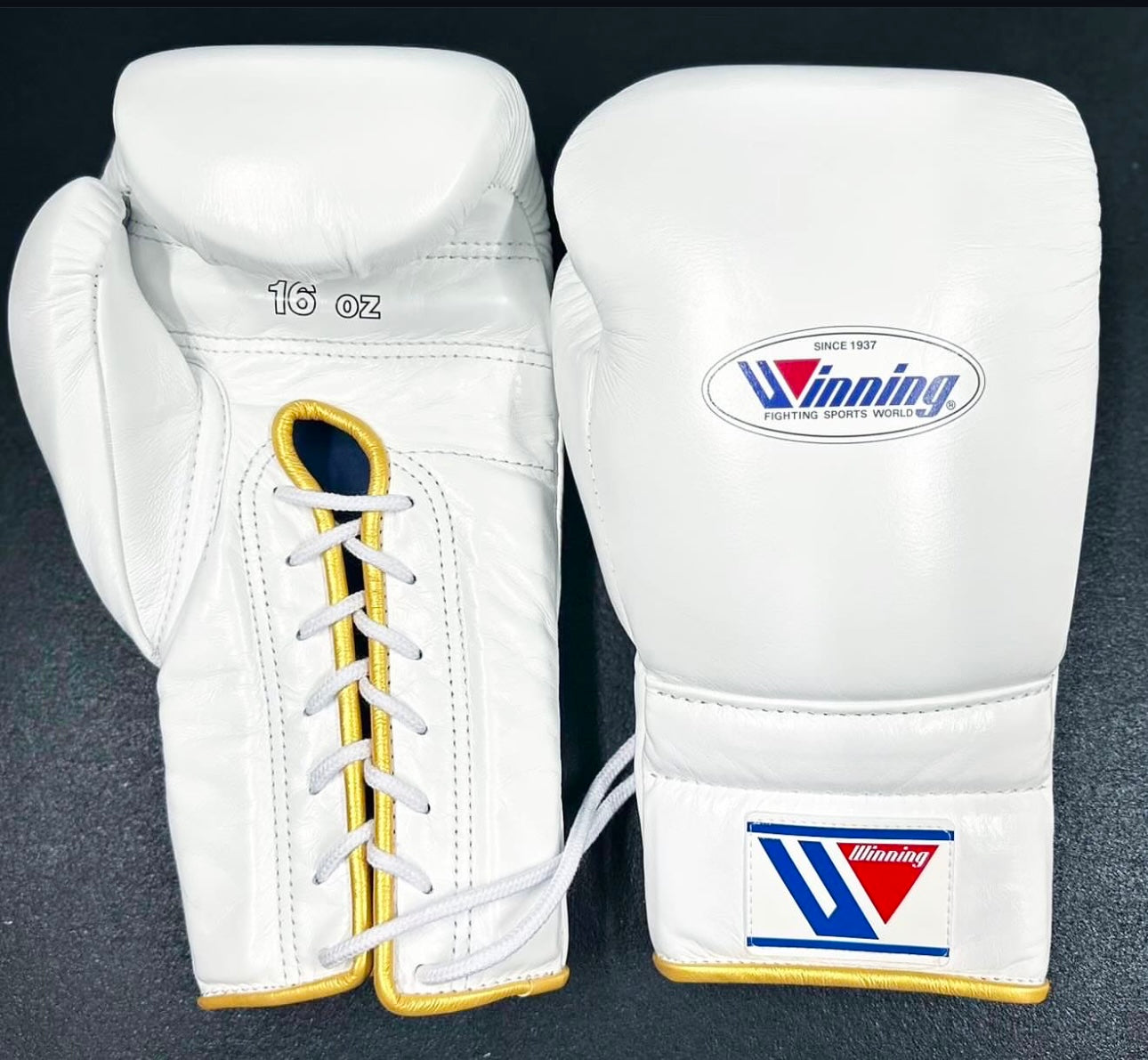 Pure White with Yellow Trim Pro Elite Boxing Gloves | Winnings | Perso ...